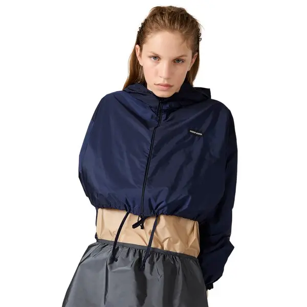 Miu Miu Technical Fabric Windbreaker