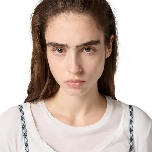 Miu Miu Plaid Top
