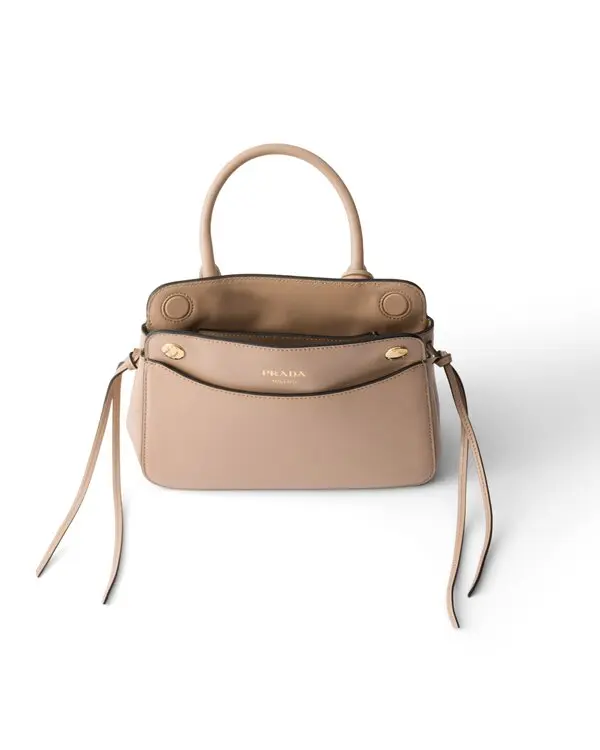 Prada Carry Mini Leather Handbag