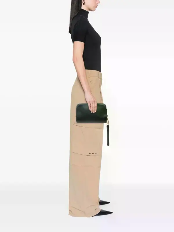 LOUIS VUITTON 1997 Taiga Pochette Baikal Clutch Bag