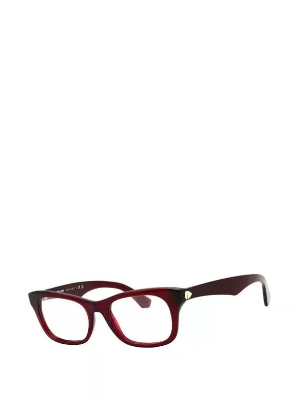 Burberry Rectangle-frame Glasses - Red
