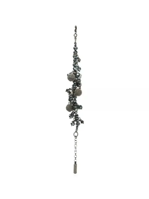 Peserico Beaded Charm Bracelet