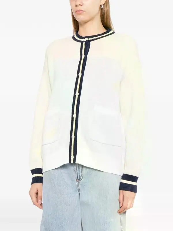 AGNES B. Star Cardigan