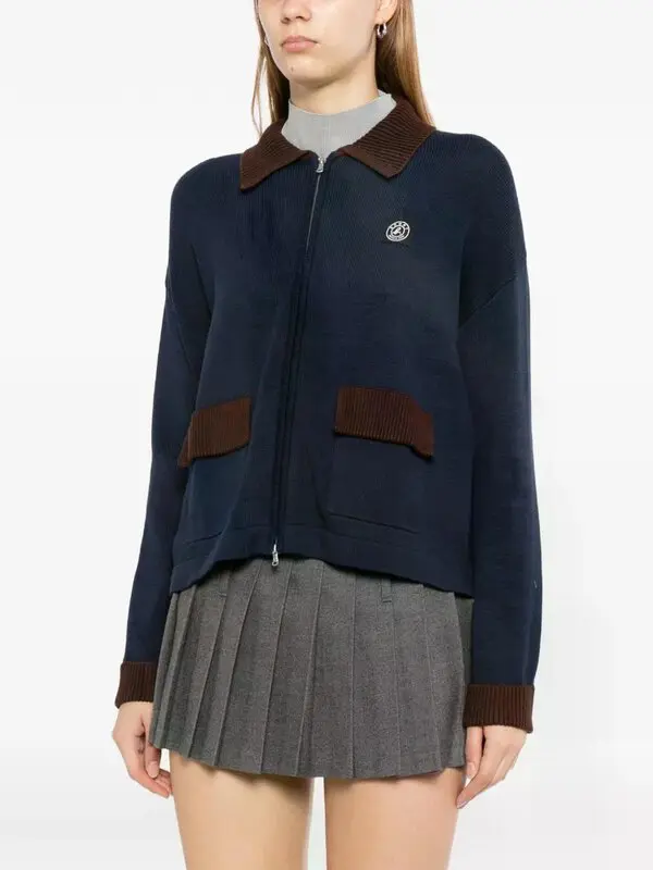 AGNES B. Sweater Bedale Cardigan