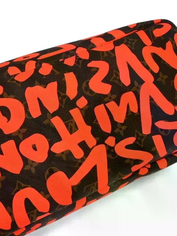 LOUIS VUITTON 2009 Gm Monogram Graffiti Neverfull Tote Bag