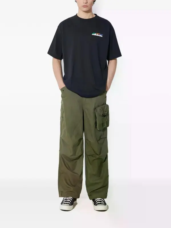 MANASTASH Logo-print T-shirt