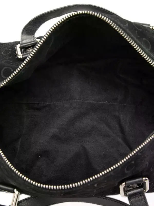 Celine 2000 C Macadam Suede Handbag