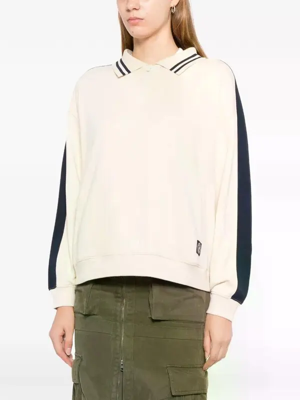 AGNES B. Half-zip Sweatshirt