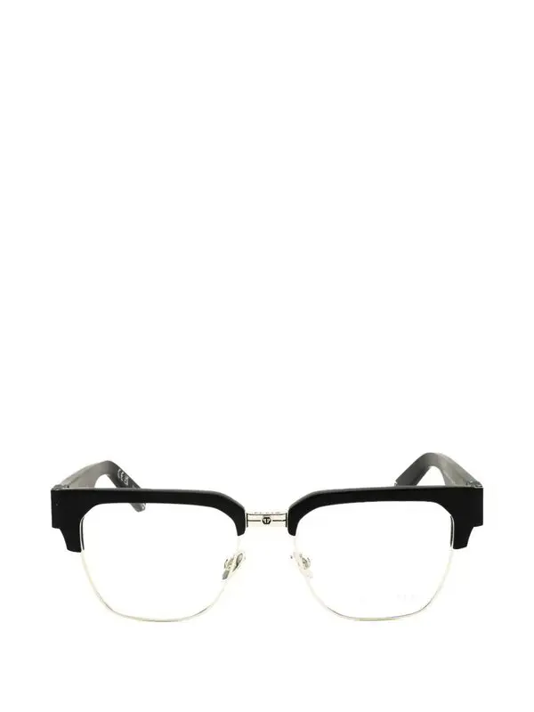 Philipp Plein Browline-frame Glasses - Black