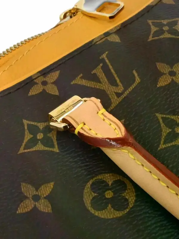LOUIS VUITTON 2014 Monogram Pallas Tote Bag - Brown
