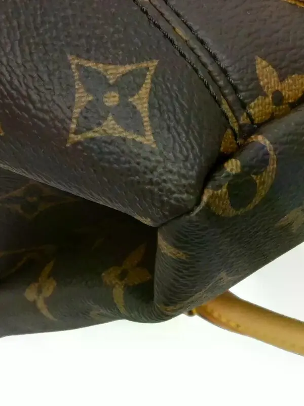 LOUIS VUITTON 2014 Monogram Pallas Tote Bag - Brown