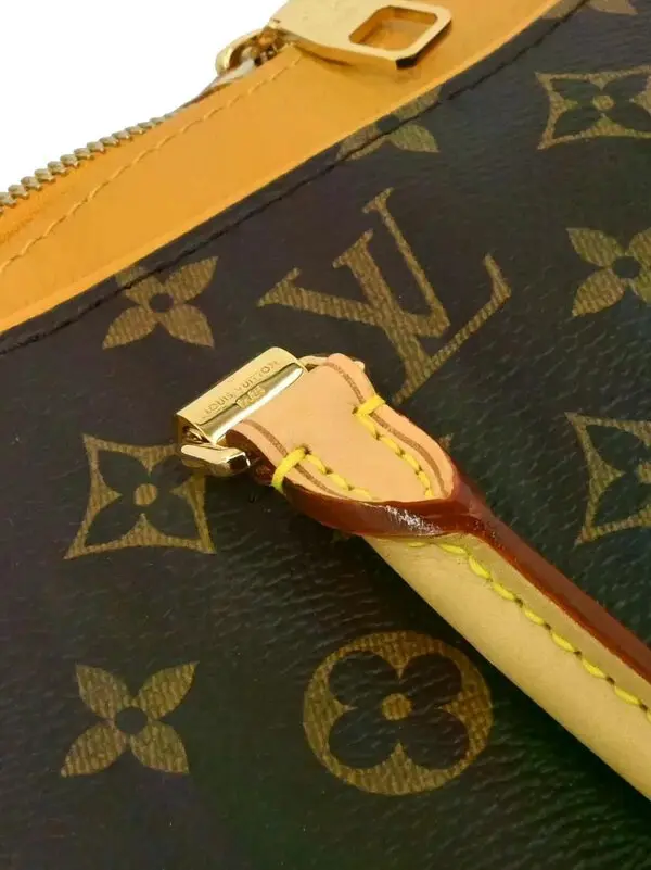 LOUIS VUITTON 2014 Monogram Pallas Tote Bag - Brown