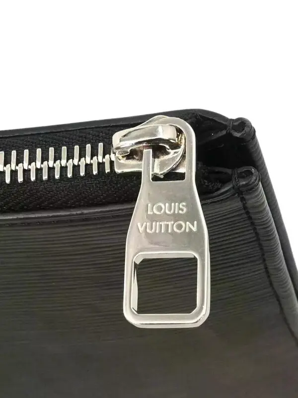 LOUIS VUITTON 2016 Gm Epi Pochette Jour Clutch Bag - Black