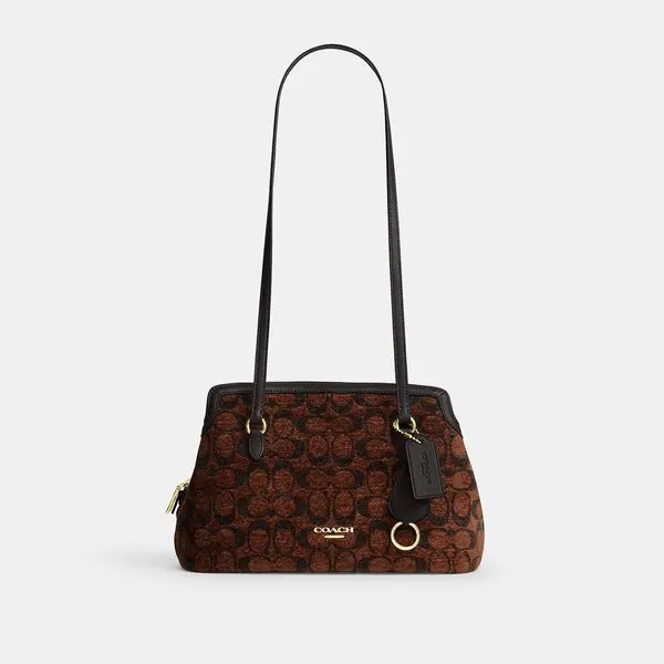 COACH OUTLET Elise Shoulder Bag In Signature Chenille