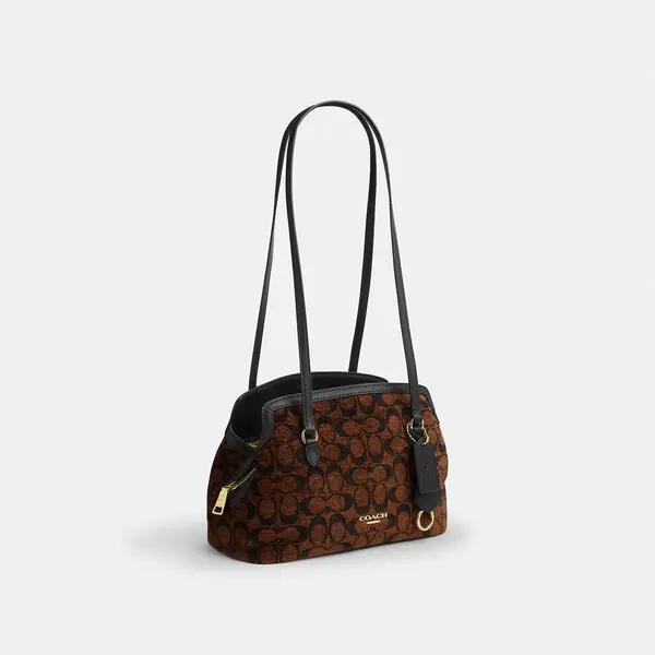 COACH OUTLET Elise Shoulder Bag In Signature Chenille
