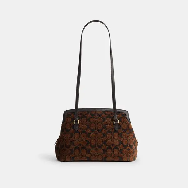 COACH OUTLET Elise Shoulder Bag In Signature Chenille