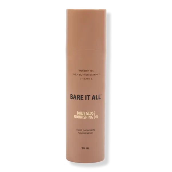 BARE IT ALL Body Gloss Nourishing Oil Travel Size