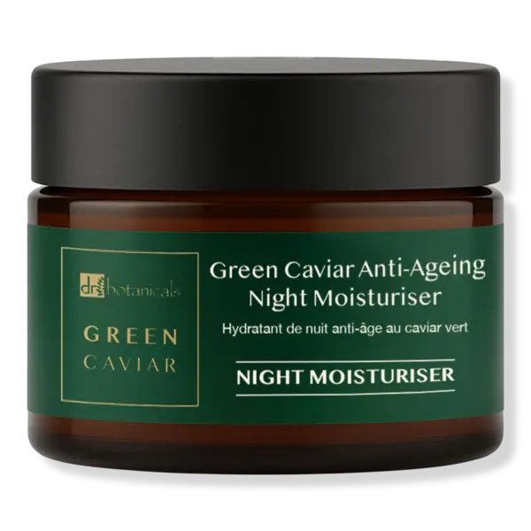 DR BOTANICALS Green Caviar Anti-ageing Night Moisturiser - One-color