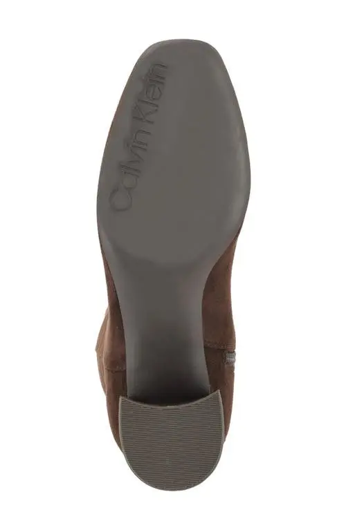 Calvin Klein Paeton Knee High Boot - Dark Brown