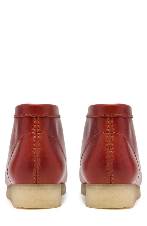 Clarks Wallabee Boot - Brick Red