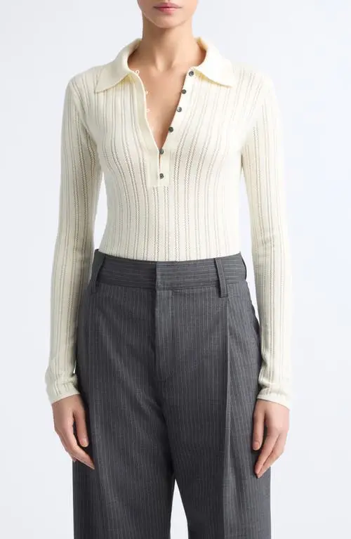 Maria Mcmanus Thermal Merino Wool Polo