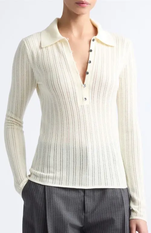 Maria Mcmanus Thermal Merino Wool Polo