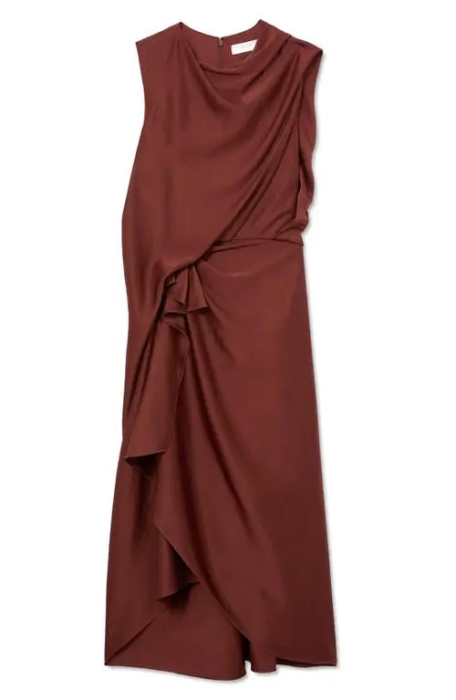 REISS Mabel Ruffled Dress