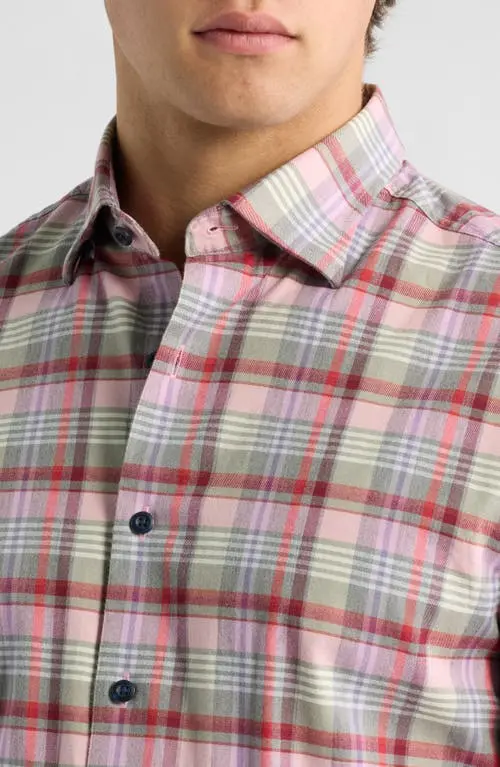 Johnnie-o Rover Plaid Long Sleeve Button-up Shirt