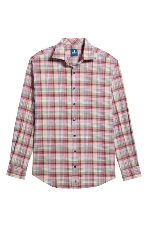 Johnnie-o Rover Plaid Long Sleeve Button-up Shirt