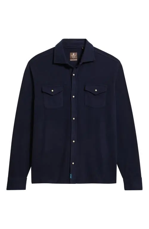 Johnnie-o York Long Sleeve Snap Overshirt