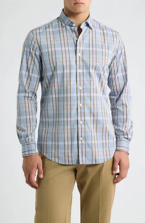 Johnnie-o Potomac Plaid Long Sleeve Button Down Shirt