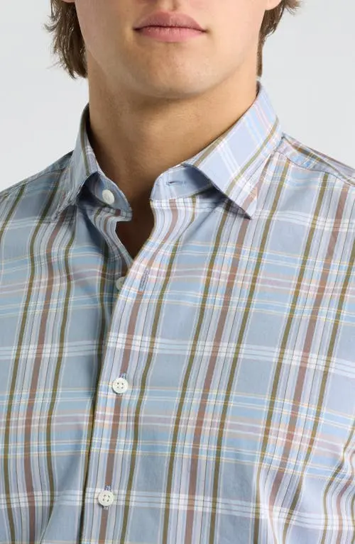 Johnnie-o Potomac Plaid Long Sleeve Button Down Shirt