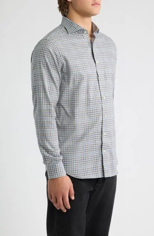 Johnnie-o Redwood Plaid Long Sleeve Button-up Shirt