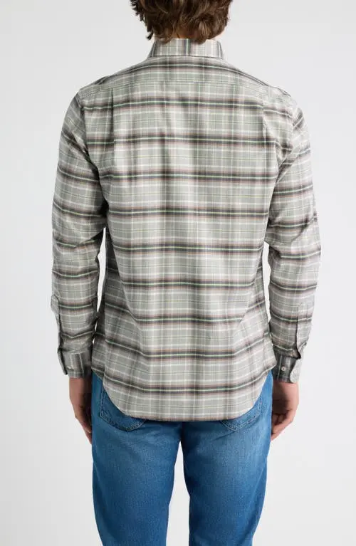 Johnnie-o Lone Cypress Plaid Long Sleeve Button-up Shirt