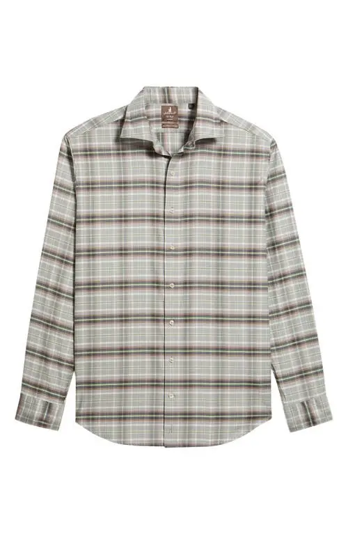 Johnnie-o Lone Cypress Plaid Long Sleeve Button-up Shirt