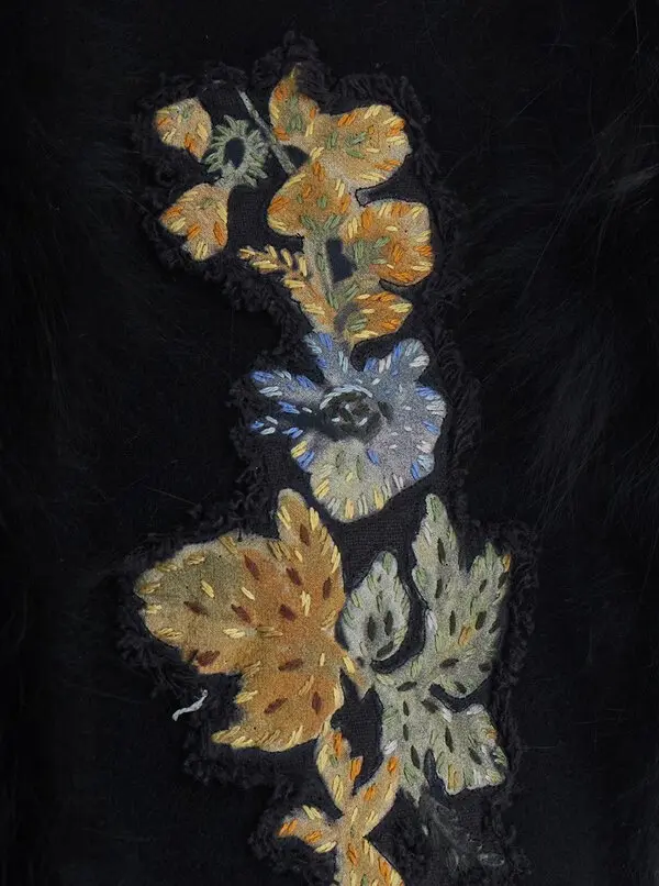 Fendi Gilet Panno + Floral