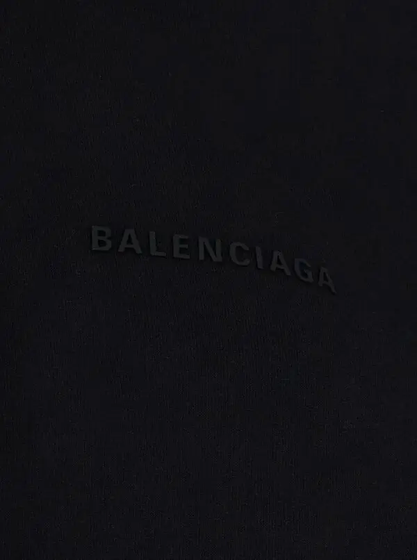 Balenciaga Balloon Hoodie In Heavy Molleton