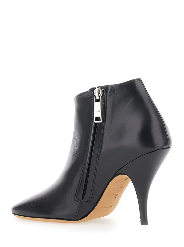 JUDE Credo Ankle Boot With Black Lamb Leather For