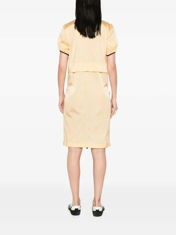 Marni Zip-front Dress With Drawstring Waist