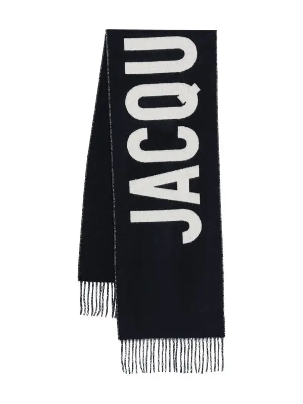 Jacquemus Scarf With Embroidered Logo