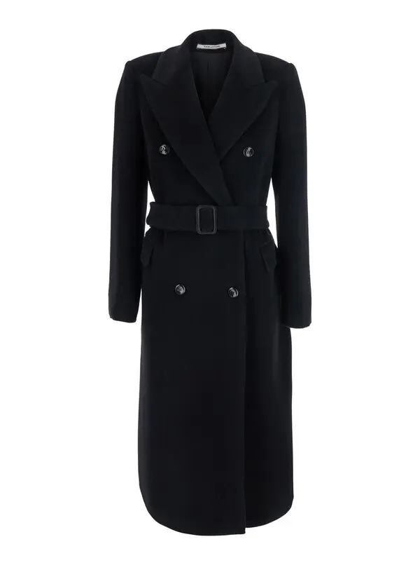 Tagliatore Fabric Coat With Essential Design