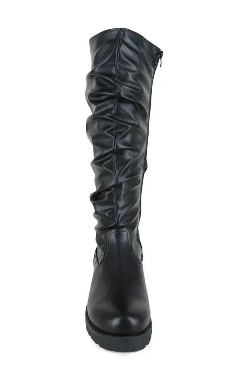 Bcbgmaxazria Lilo Faux Leather Knee High Boot