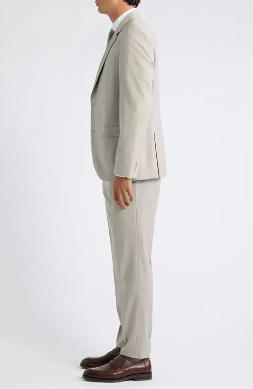 BOSS Houston 3-piece Virgin Wool Suit - Open Grey
