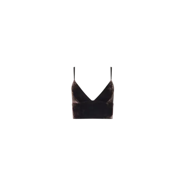 L'Agence Aislin Velvet Bralette
