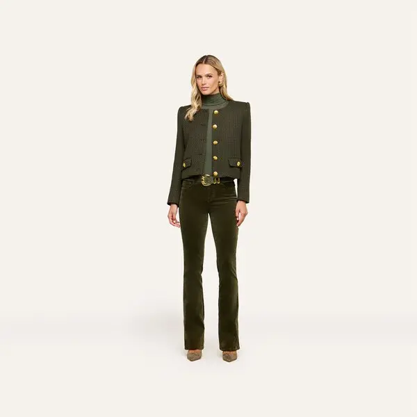 L'Agence Zell Tweed Jacket