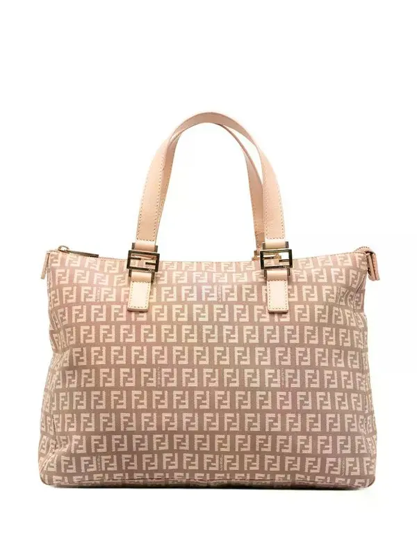 Fendi 2000-2010 Zucchino Canvas Tote Bag
