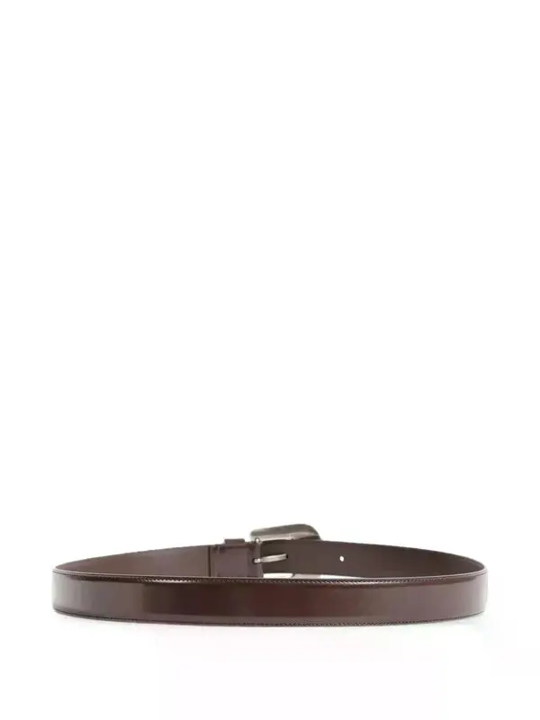 Valentino Garavani Vlogo Signature Malachite-embellished Belt - Brown