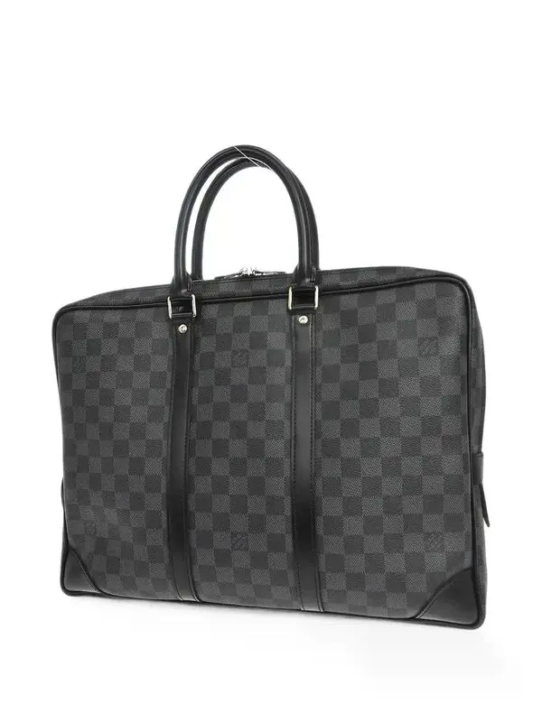 LOUIS VUITTON 2011 Damier Porte Documents Voyage Handbag