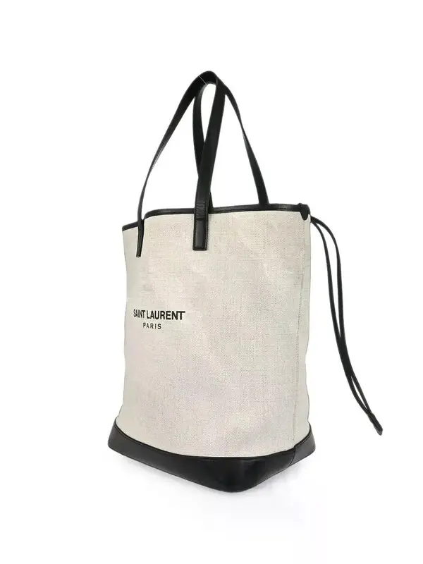 Saint Laurent 2018 Teddy Tote Bag - Neutrals