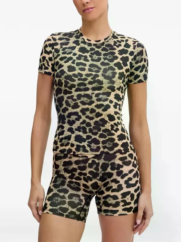 P.E Nation Leopard Print T-shirt
